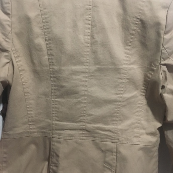 Apostrophe | Jackets & Coats | Tan Army Jacket | Poshmark